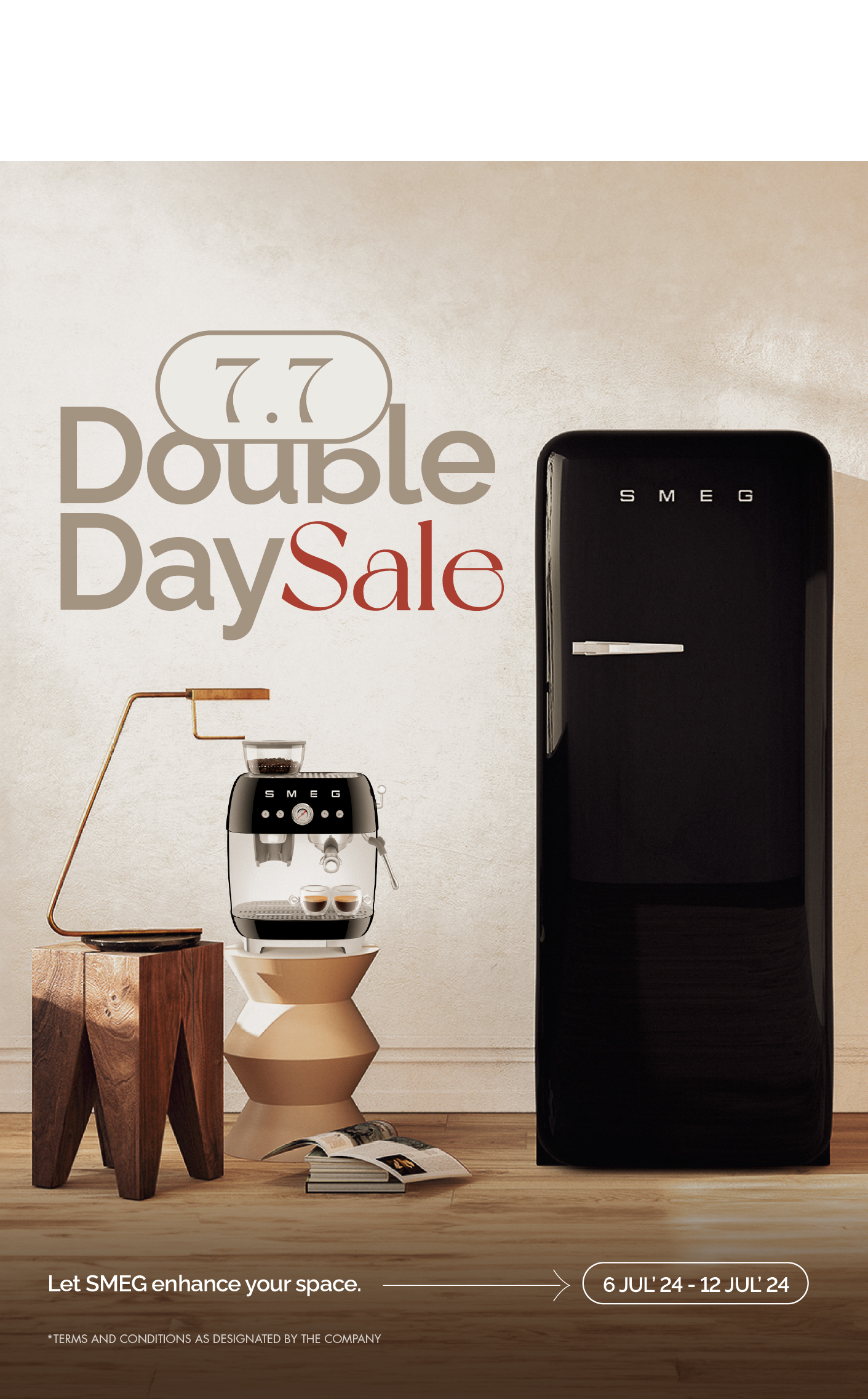 SMEG Smeg 7.7 Double Day Sale