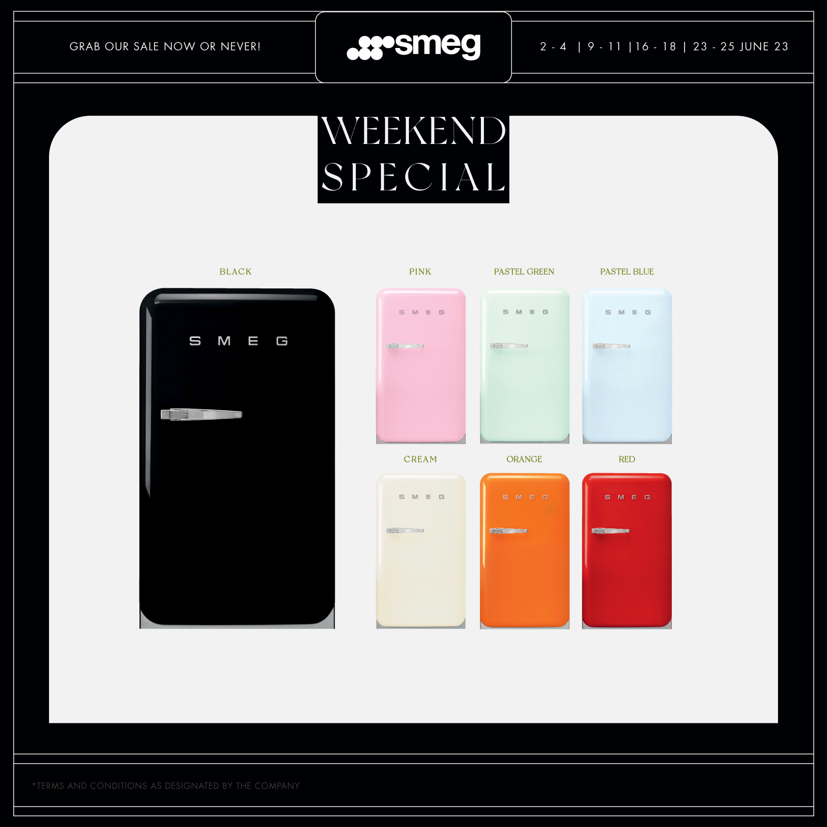 SMEG SMEG Weekend Special